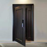 China Custom Color Steel Security Gate Door Modern Luxury Home Secure Entrance Door for sale