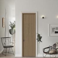 China Bedroom Solid Wood Modern Interior Doors Visible Invisible Hinge Option for sale