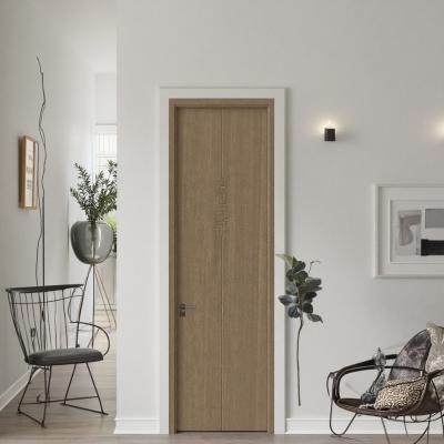China Bedroom Solid Wood Modern Interior Doors Visible Invisible Hinge Option for sale