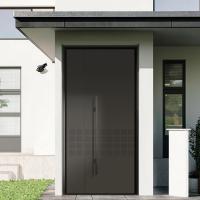 China Durable Exterior Entrance Door Commercial Villa Steel Security Door Anti Theft for sale