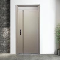 China Durable Villa Pivot Door Security LED Handle System Custom Color for sale