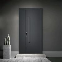 China Custom Steel Main Gate Finished Secure For House Front Entry for sale