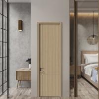 China Finished Custom Solid Wood Composite Door Paint Free Sound Insulation Door Panel Thickness 3mm Ideal for Interior Suite or Front Entry Wood Door for sale