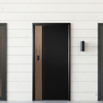 China Break Resistant Hotel Security Door Anti Theft Door Passive Security Design for sale
