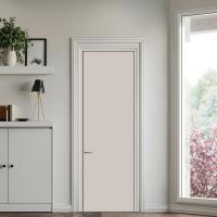 China Modern Stylish Composite Wood Door Set Manual Opening For Bedroom Home for sale