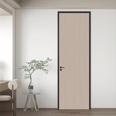 China Modern Home Wood Interior Door Eco Friendly Paintless Technology Finished for sale