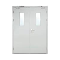 China 120 Minute Fire Rated Door with Fire Rated Glass and Intumescent Smoke Seals for Enhanced Safety for sale