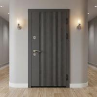 China Entrance doors for Kazakhstan/Uzbekistan: multi-layer sealing for dust protection and consistent temperature across all seasons. for sale