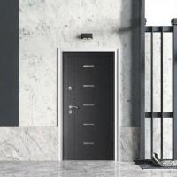 China Entrance doors for Kazakhstan/Uzbekistan: multi-layer sealing for dust protection and consistent temperature across all seasons. for sale