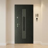 China Central Asia-Specific Anti-Theft Steel Entrance Door with Soundproof and Break Resistance Features for sale