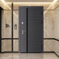 China Multi-point locking armored security door—robust burglary protection for residential apartments. for sale