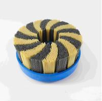 China Abrasive Premin Nylon Disc Deburring Brush For Cleaning And Polishing For CNC Machine for sale