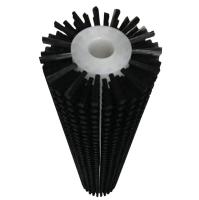China Cylindrical Nylon Rotary Brush Industrial Roller Brush For Cleaning And Scrubbing for sale
