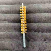 China Hand Operated Tube Cleaning Brush Metal Twist Wire Brush 165mm Length With M6 Thread for sale
