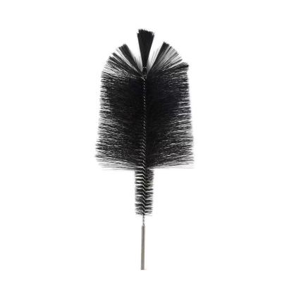 China Home Stainless Steel Twisted In Wire Brush Nylon 5 Gallon Large Bottle Cleaning Brush for sale