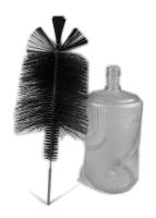 China Nylon Bristles Twisted In Wire Brush 18.9L 5 Gallon Water Bottle Cleaning Brush for sale
