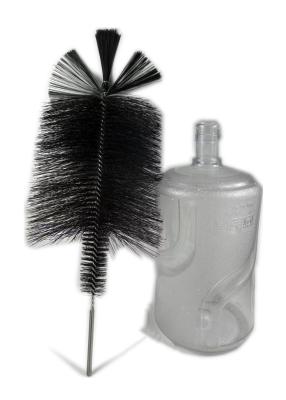 China Nylon Bristles Twisted In Wire Brush 18.9L 5 Gallon Water Bottle Cleaning Brush for sale