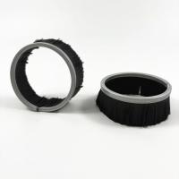 China Nylon Round Formed Cup Shape Strip Brush For Seal Vacuum Cleaning for sale