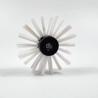 China Nylon Rotary Pipe Sealant Coating Brush For Maintenance Repair for sale