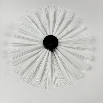China Nylon Pipe Coating Brush Sewer Cleaning Tool For Plumbing Maintenance and  Epoxy Resin Application for sale