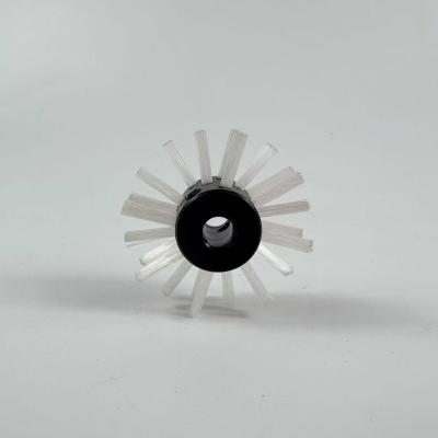 China Nylon Pipeline Internal Coating Brush 32mm - 300mm OD For Epoxy Tar And Bitumen Applications for sale