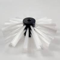 China Hollow Round Cylinder Coating Wheel Brush For Cleaning Oil Pipeline Cement Joint for sale