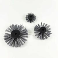 China Carbon Abrasive Pipeline Maintenance Brush For Oil Gas Plumbing Coating for sale