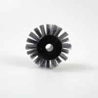 China Carbon Filled Nylon Grit Brush For Pipe Internal External Cleaning for sale