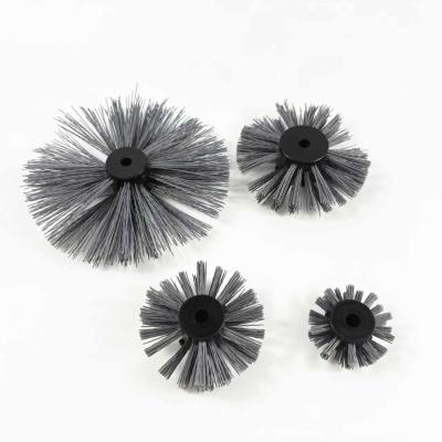China 6/8/10/12mm ID Pipe Coating Cleaning Brush For Underground Pipeline Rehabilitation for sale