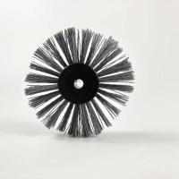 China Heavy Duty Carbon Grit Sewer Coating Brush For Water Sewage Pipe Maintenance for sale