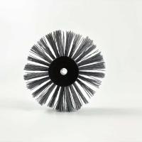 China Carbon Abrasive Epoxy Coating Application Brush For Pipe Weld Cleaning And Finishing for sale