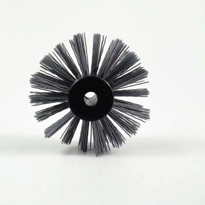 China 8mm ID Carbon Nylon Brush For Small Pipe Cleaning Coating And Pipeline Maintenance for sale