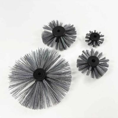 China Carbon Nylon Pipeline Repair Brush For Plumbing Coating And Cleaning for sale