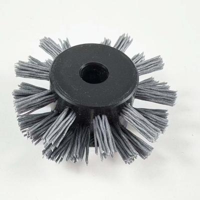 China Abrasive Carbon Nylon Scouring Brush For Pipe Rust Paint Removal for sale