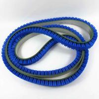 China Durable Heavy Duty Nylon Belt Brush Food Conveyor Cleaning Brush customized for sale