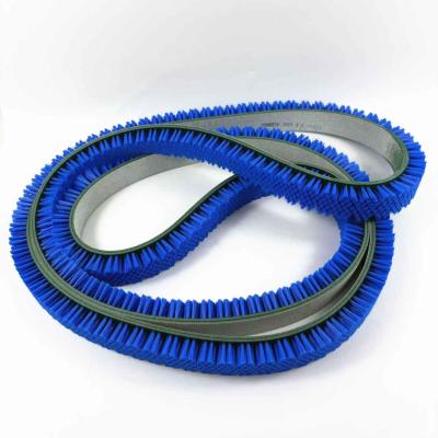China High Performance Nylon Belt Cleaner Brush For Rust Removal And Cleaning for sale