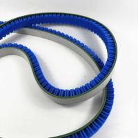China Stiff Bristle Nylon Belt Dust Cleaning Brush For Heavy Duty Scrubbing for sale