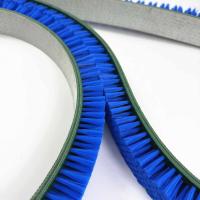 China Abrasion Resistant Belt Brush For Surface Finishing Flexible Nylon Belt Cleaning Brush for sale