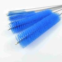 China Stainless Steel Nylon Pipe Cleaning Brush With Twisted Handle 10 PCS Set for sale