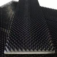 China Metalworking Punching Panel Lath Brush Table Nylon Bristle Brush For CNC for sale