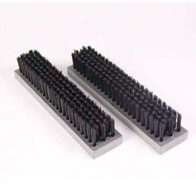 China PVC Board Lath Strip Brushes Flat Nylon Plate Brush For CNC Machine for sale