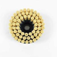 China Rotary Nylon Disc Brush Silicon Carbide Abrasive Deburring Brushes for sale
