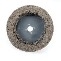 China Abrasive Aluminum Oxide Nylon Disc Brush For Polishing Deburring Grinding for sale