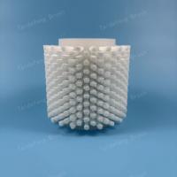 China Strong Rotating Cylinder Roller Brush 100mm 120mm 130mm Cylindrical Nylon Brush for sale