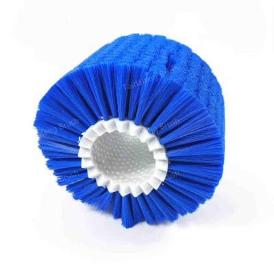 China Quick Snap Brushes Segment Cylinder Brush Nylon Roller Brush For Cleaning for sale