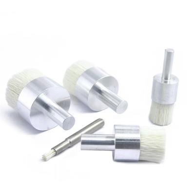 China Ceramic Abrasive Nylon Wire End Brush Industrial Rust Removal Power Drill Cleaning Brush for sale