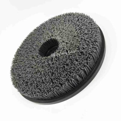China Industrial Nylon Abrasive Disc Wheel Brush For Smoothing Aluminum Surfaces for sale