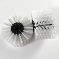 China Quick Replacement Roller Cylinder Brush Segment Zig Zag Brush For Textile Industry for sale