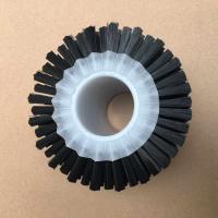 China Industrial Nylon Roller Brush Modular Segment Brush For Surface Cleaning And Polishing for sale