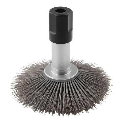 China Round Brush Shape Flexible Honing Brush for Hub Disc Deburring Performance for sale